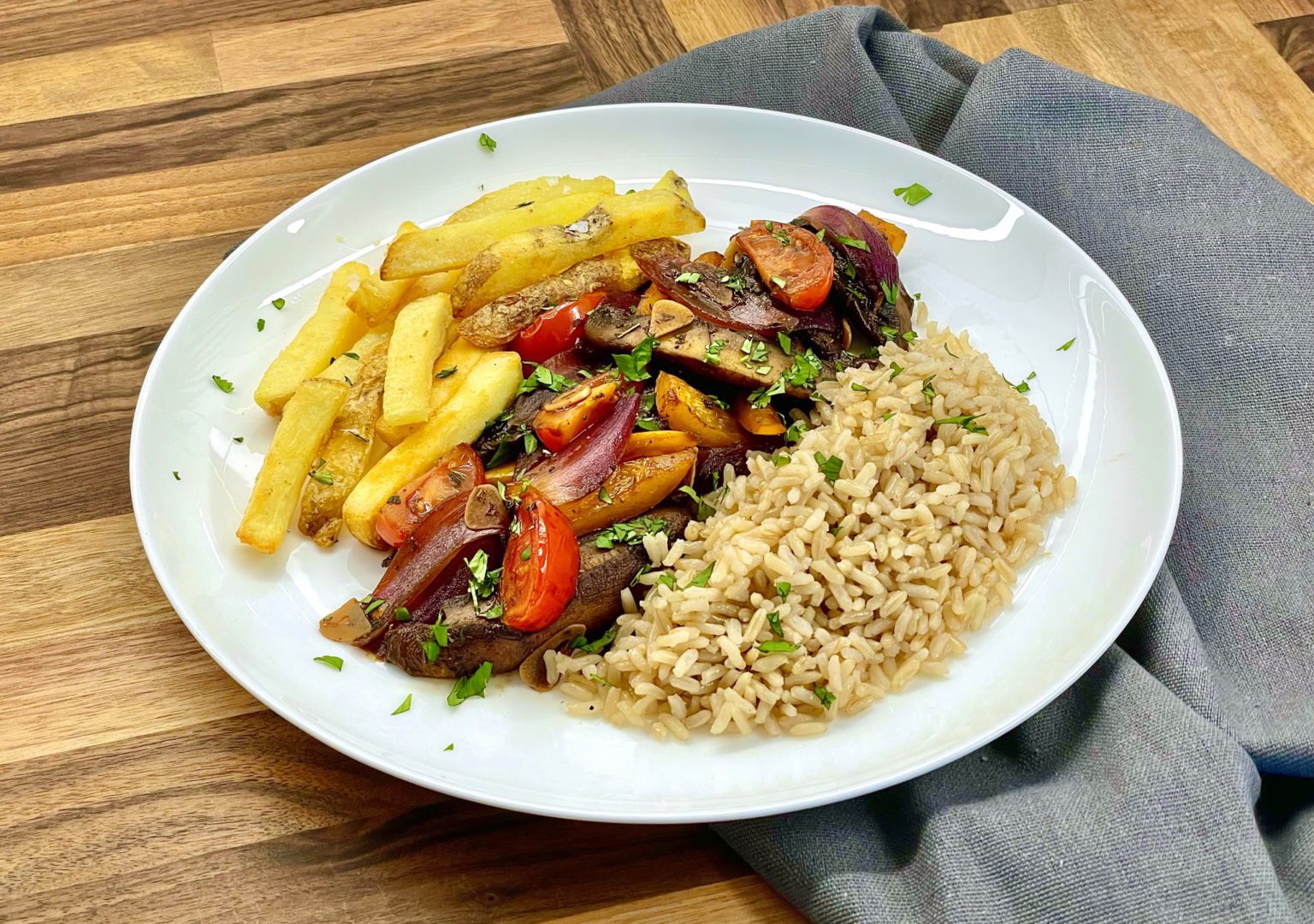 Vegan Peruvian Lomo Saltado | The Vegan Planet Kitchen