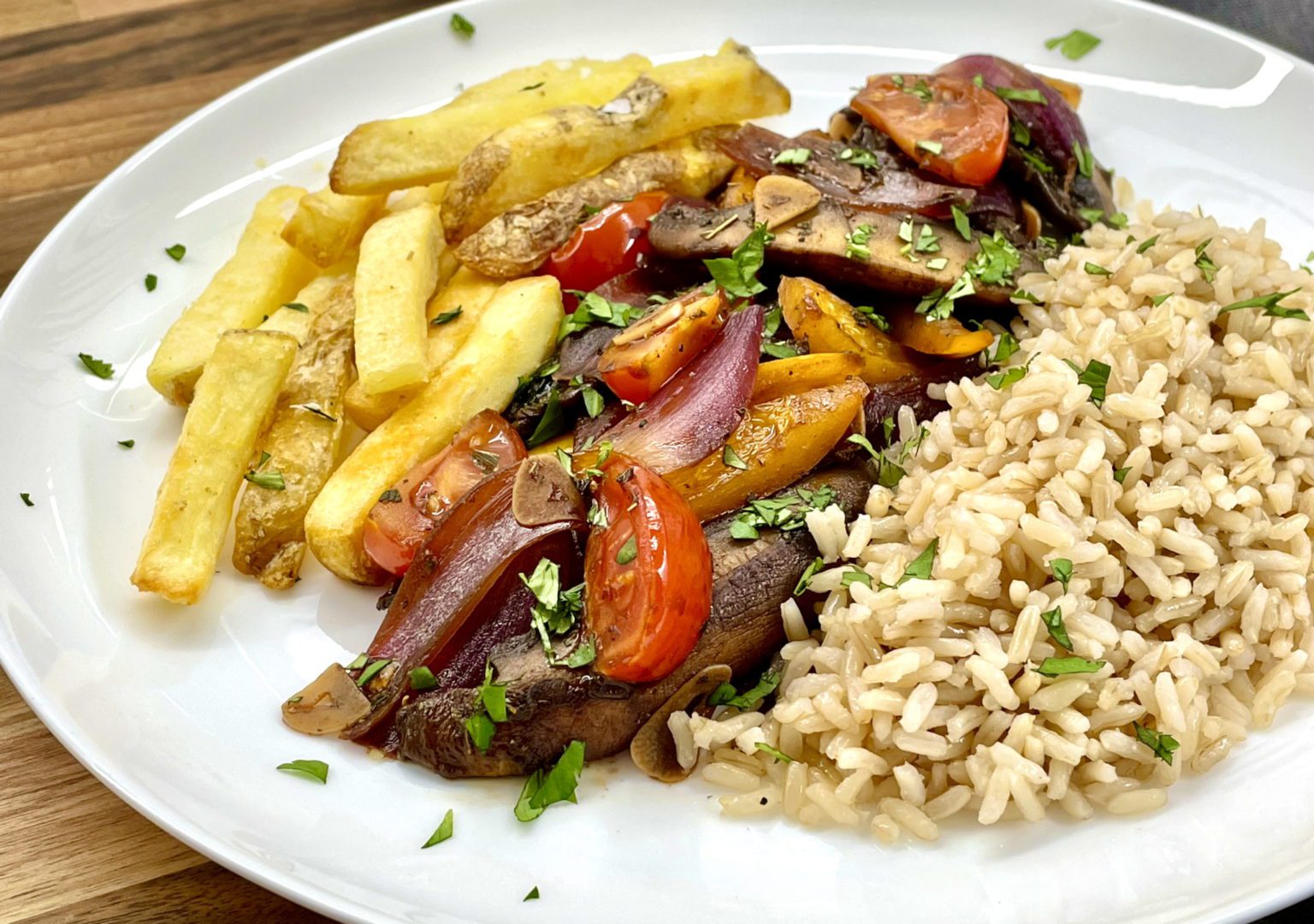 Vegan Peruvian Lomo Saltado | The Vegan Planet Kitchen