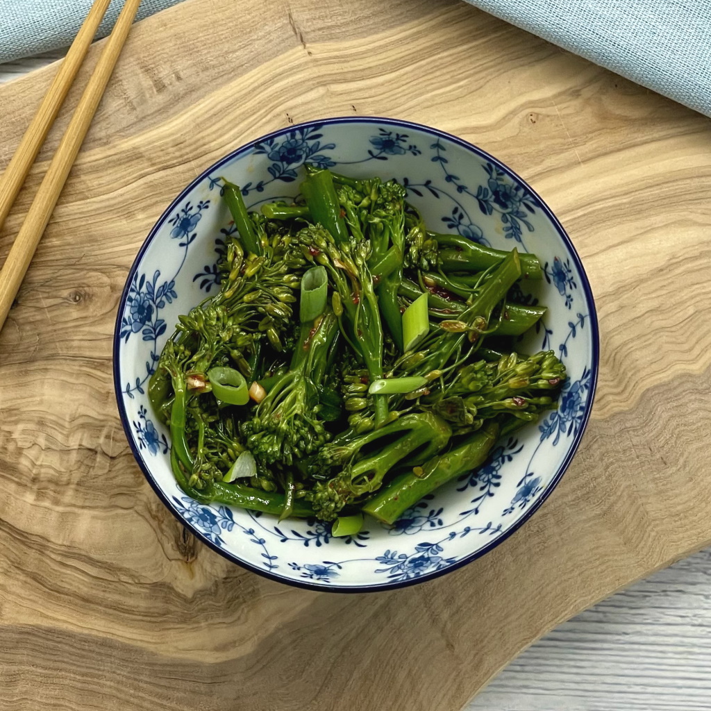 Korean Broccoli Banchan | The Vegan Planet Kitchen