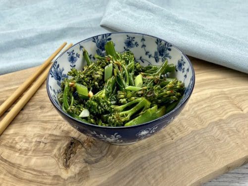 Korean Broccoli Banchan | The Vegan Planet Kitchen