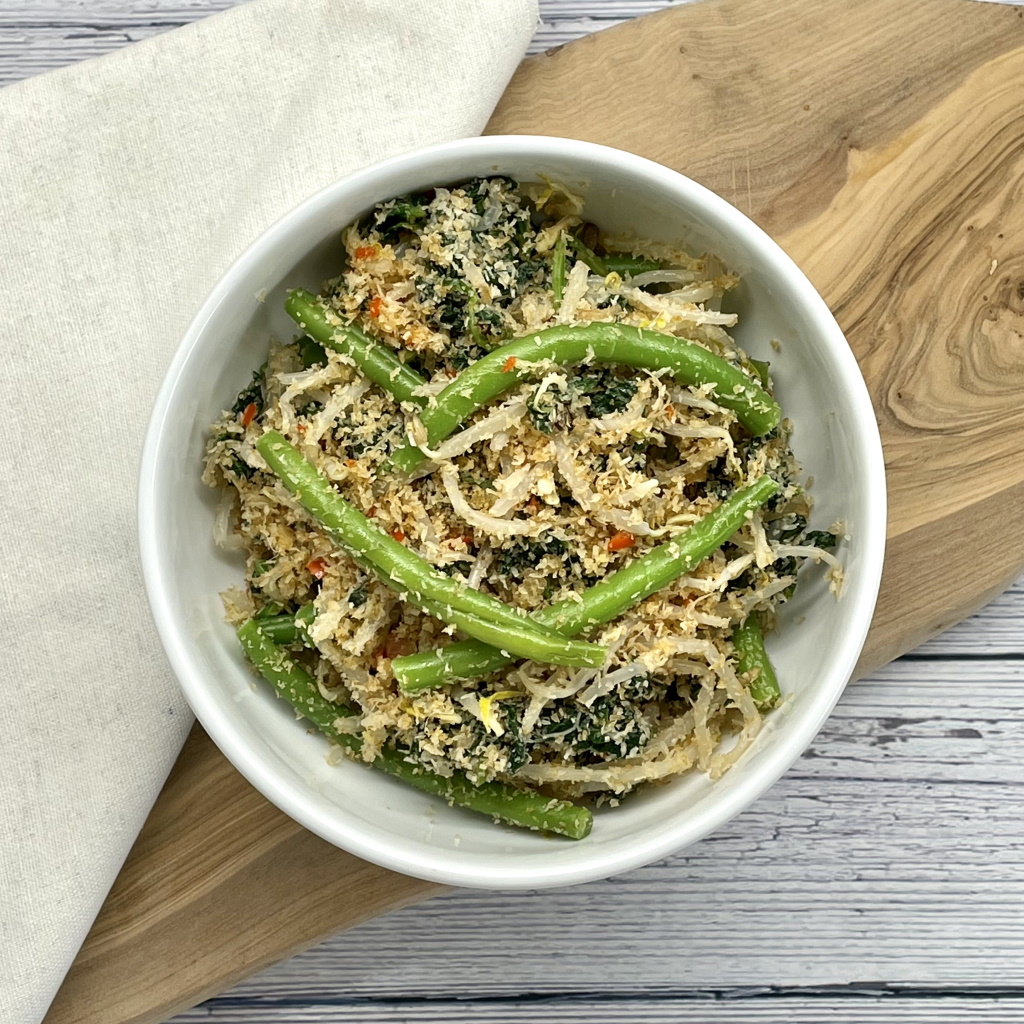 Urap Sayur - Indonesian Coconut and Vegetable Salad