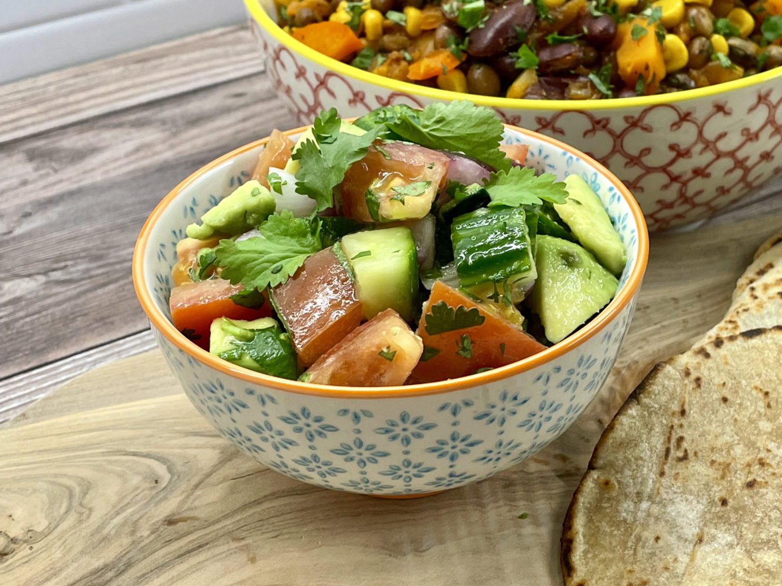 Kachumbari - Kenyan Salad | The Vegan Planet Kitchen