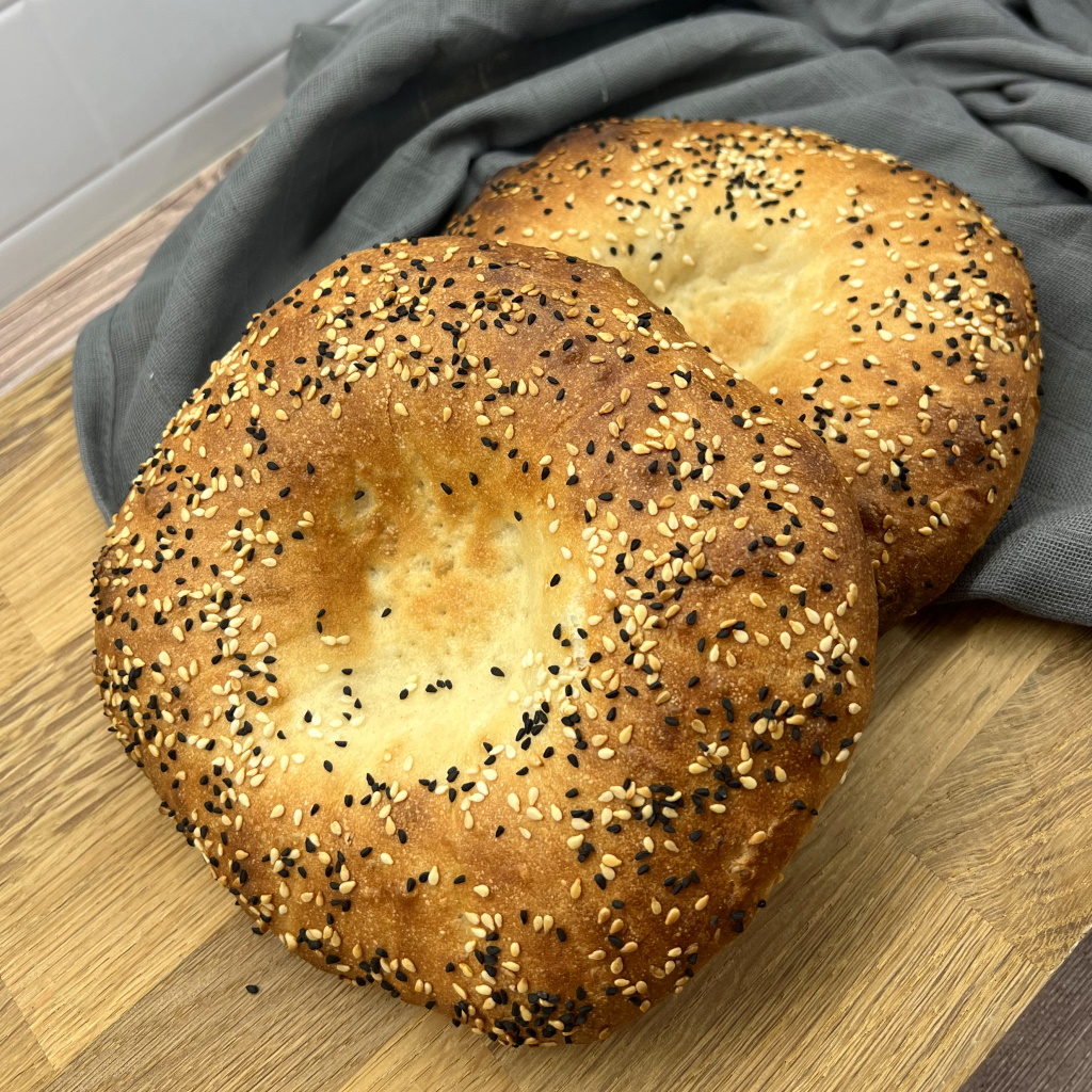 Uzbek Bread Recipe (Obi Non) | The Vegan Planet Kitchen