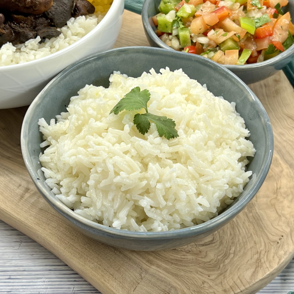 Brazilian White Rice | The Vegan Planet Kitchen