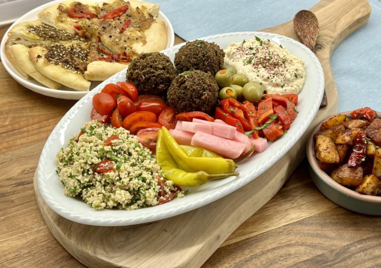 Manakish (Lebanese Flatbreads) | The Vegan Planet Kitchen