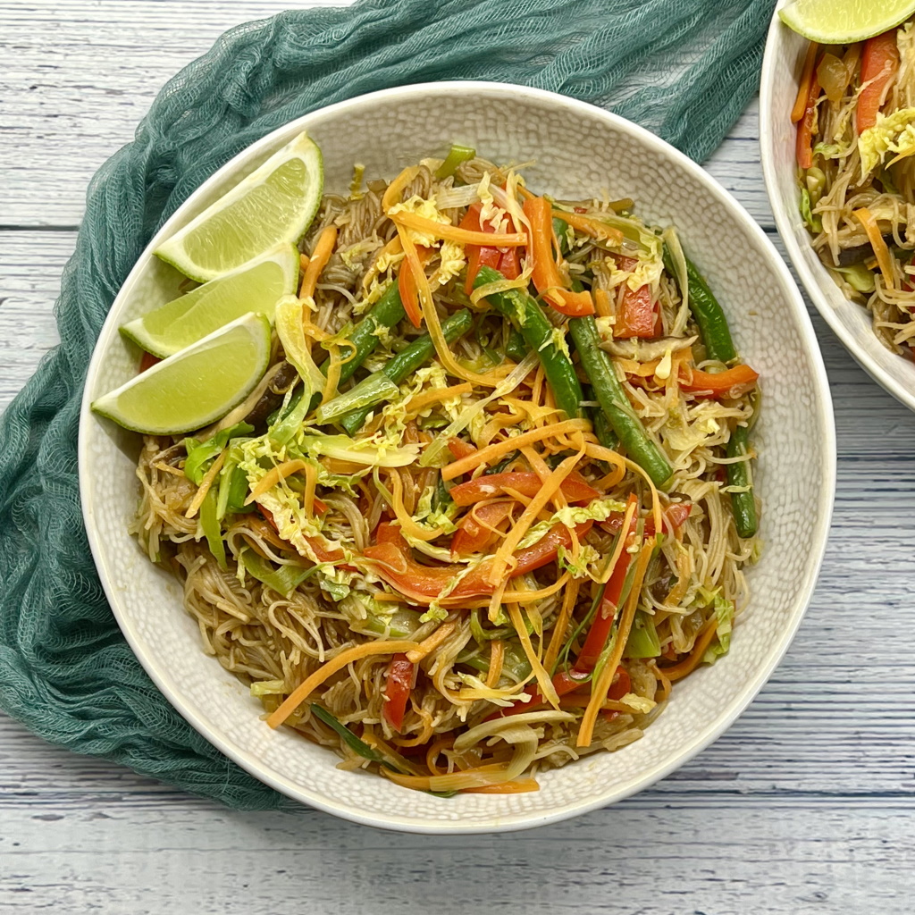 Vegan Bihon Pancit (Filipino Noodles) | The Vegan Planet Kitchen