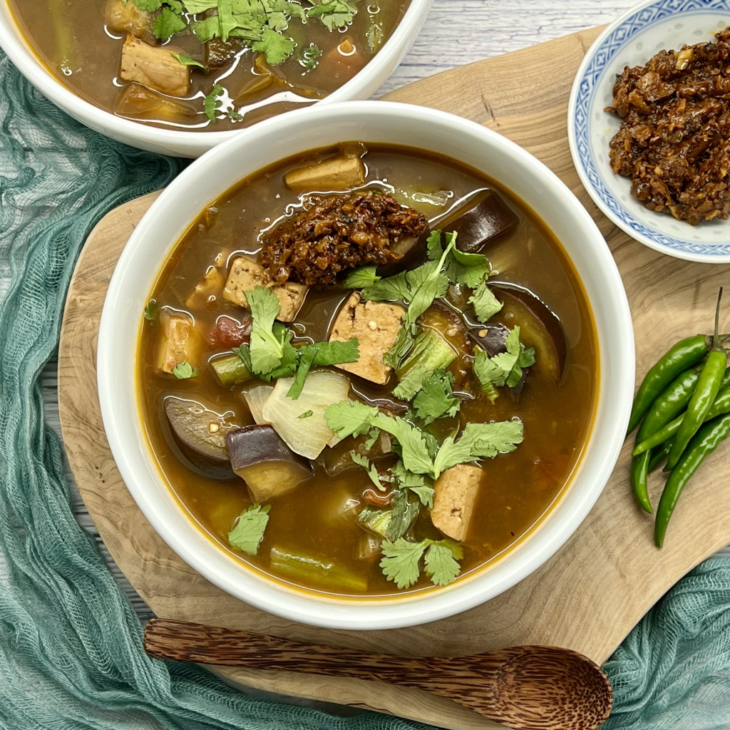 Vegan Sinigang - Filipino Sour Soup | The Vegan Planet Kitchen