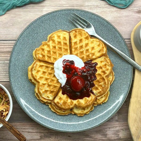 Vegan Norwegian Waffles - Vegan Vafler | The Vegan Planet Kitchen