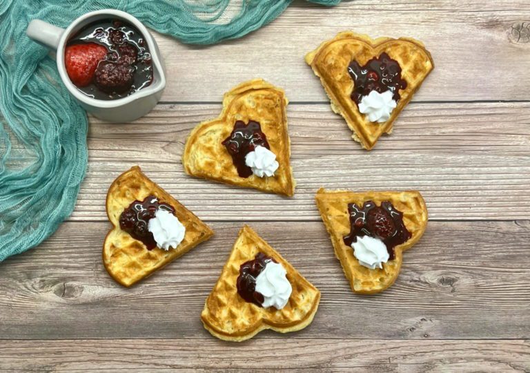 Vegan Norwegian Waffles - Vegan Vafler | The Vegan Planet Kitchen