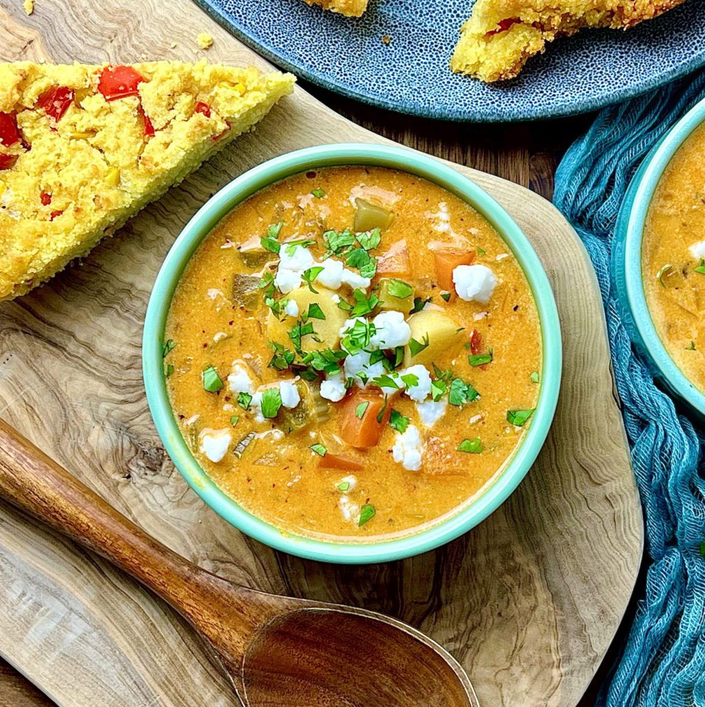 Vegan Sopa Paraguaya - Paraguayan Cornbread | The Vegan Planet Kitchen