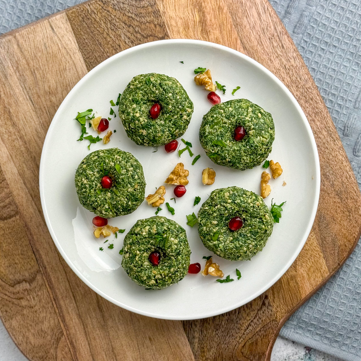 Beetroot Pkhali - Georgian Beetroot and Walnut Spread